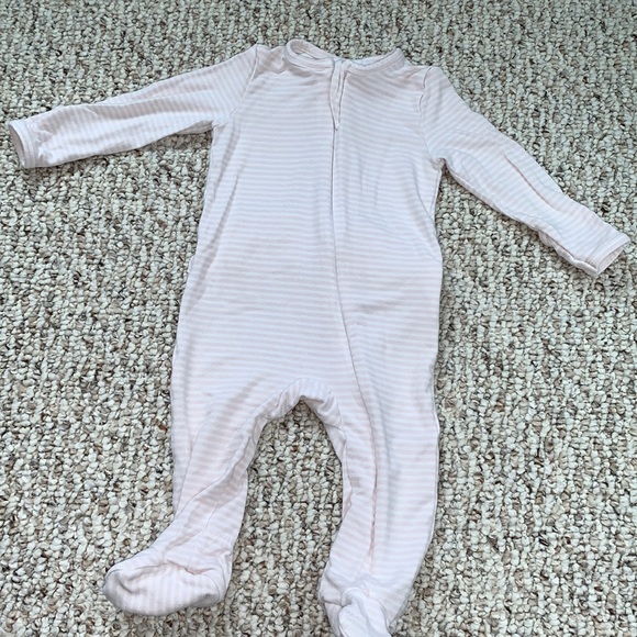 Angel Dear | One Pieces | Angel Dear 36 Sleeper Pink And White Stripes | Poshmark
